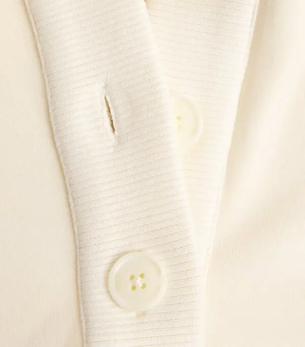 Varley Button-up Sweatshirt - Ivory