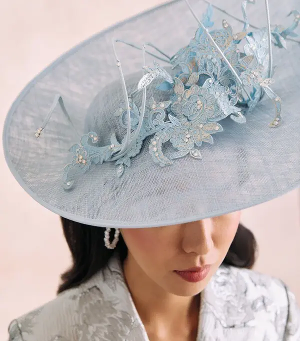 VIVIEN SHERIFF Appliqué Equestrian Hat