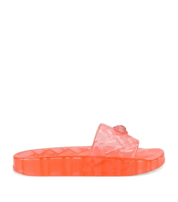 Kurt Geiger Jelly Meena Slides - Pink