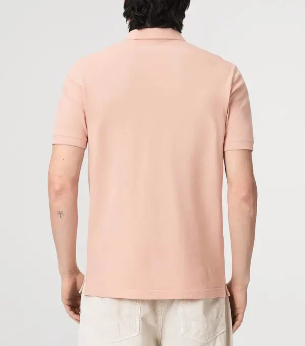ALLSAINTS Organic Cotton Reform Polo Shirt - Pink