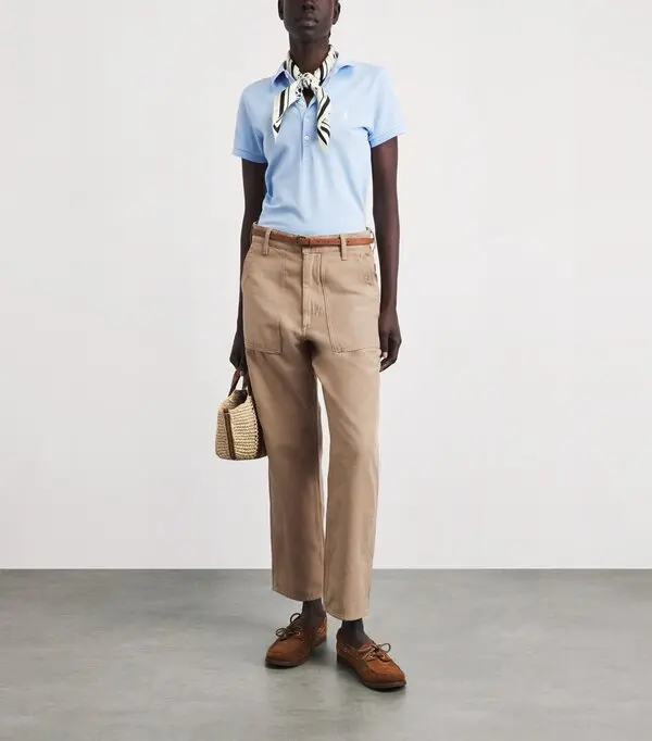 Polo Ralph Lauren Cotton Cropped Trousers