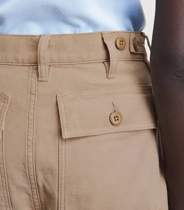 Polo Ralph Lauren Cotton Cropped Trousers