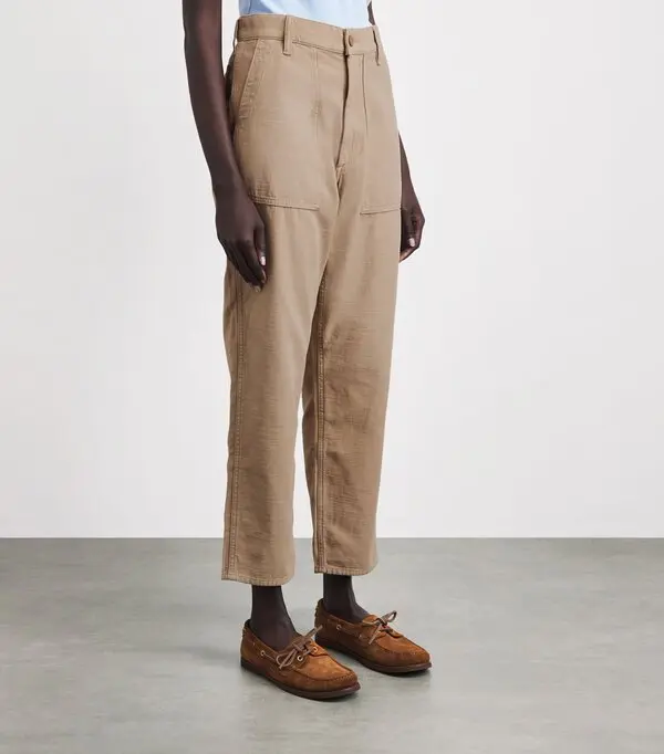 Polo Ralph Lauren Cotton Cropped Trousers