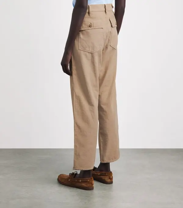 Polo Ralph Lauren Cotton Cropped Trousers