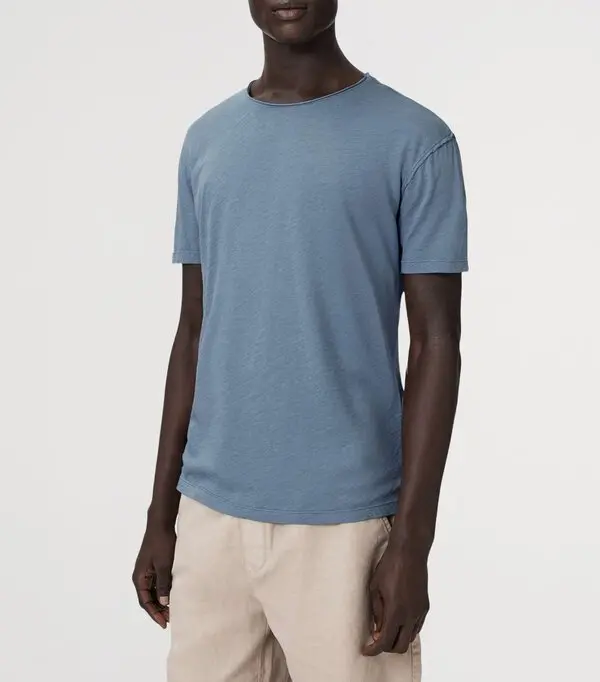 ALLSAINTS Organic Cotton Figure T-shirt - Blue