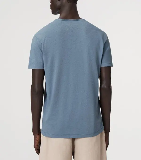 ALLSAINTS Organic Cotton Figure T-shirt - Blue