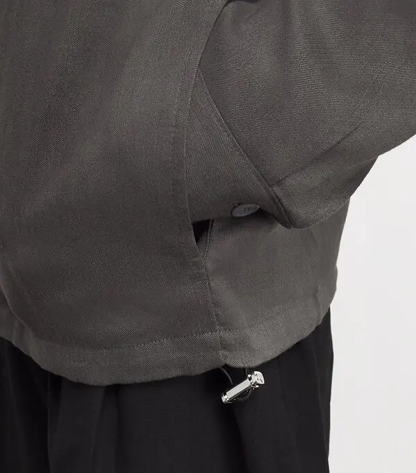 Marco Pescarolo Wool-linen Shirt Jacket