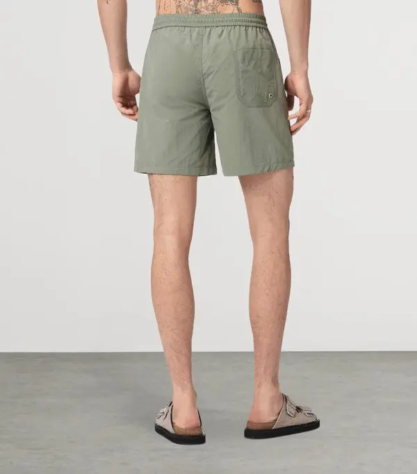 ALLSAINTS Odyssey Logo Swim Shorts - Green