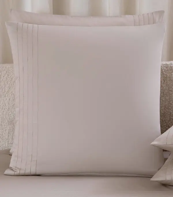 Frette Lush Ajour Pillowcase Set - Grey