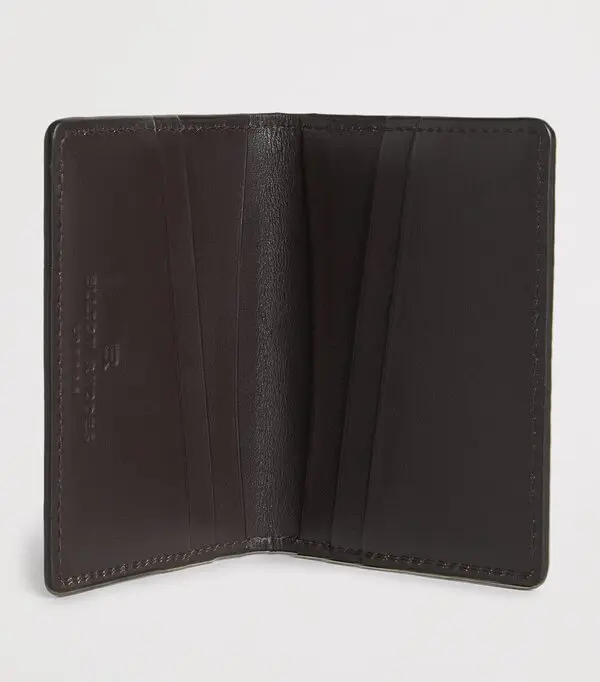 ELLIOT RHODES Crocodile Leather Card Holder