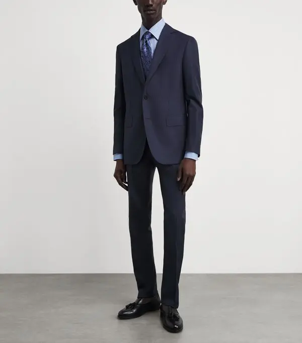 Brioni Sea Island Cotton Stripe Shirt