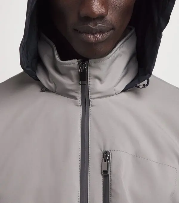 Brioni High-neck Zip-up Jacket