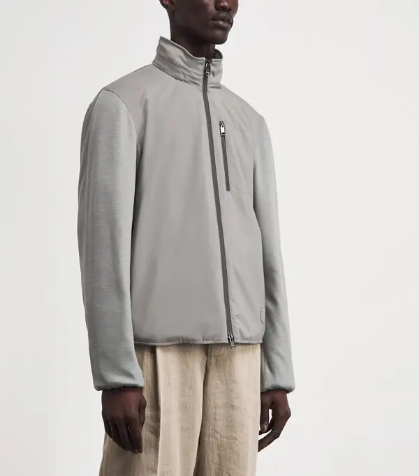 Brioni High-neck Zip-up Jacket