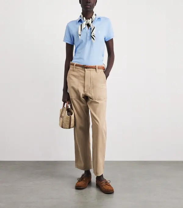 Polo Ralph Lauren Cotton Slim Polo Shirt