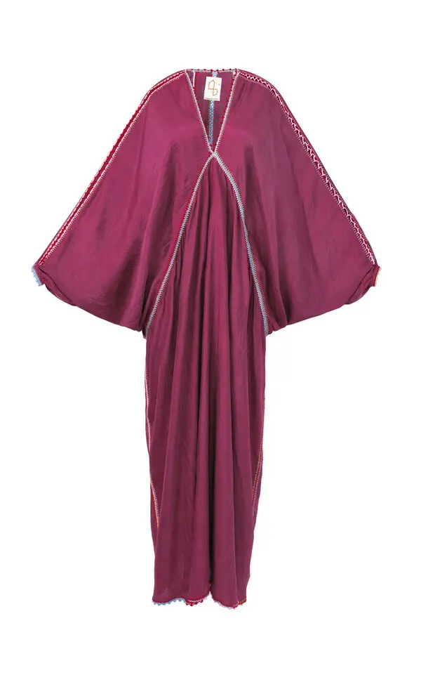 SUPERNATURAE Cosima Silk Maxi Dress