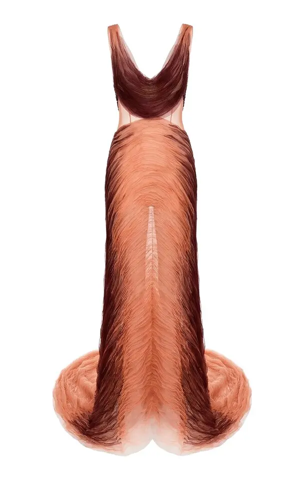 WEISE Huella Cutout Maxi Gown