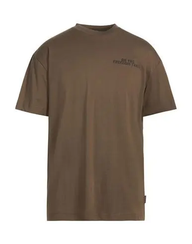 JACK WOLFSKIN T-shirt Size Organic Cotton - Brown