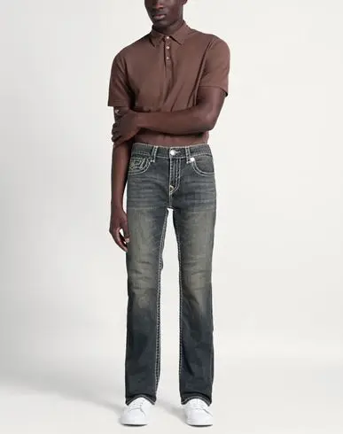 True Religion Straight Leg Cotton Elastane Jeans