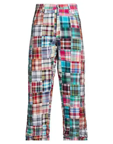 BARROW Tartan Patterned Cotton Pants