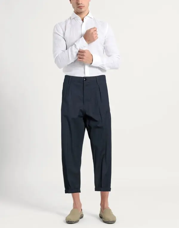 G-star Raw Pants Size Cotton, Elastane - Navy