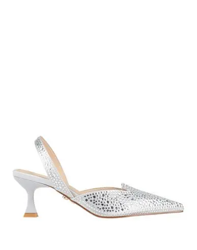 TWENTY FOUR HAITCH Satin Slingback Pumps