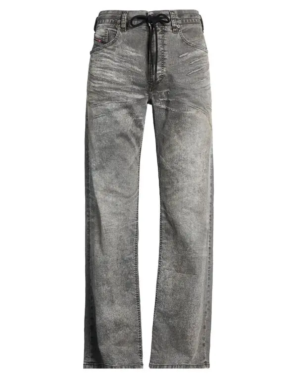 DIESEL® Straight-leg Jeans With Embroidered Logo
