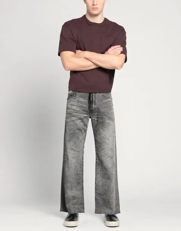 DIESEL® Straight-leg Jeans With Embroidered Logo