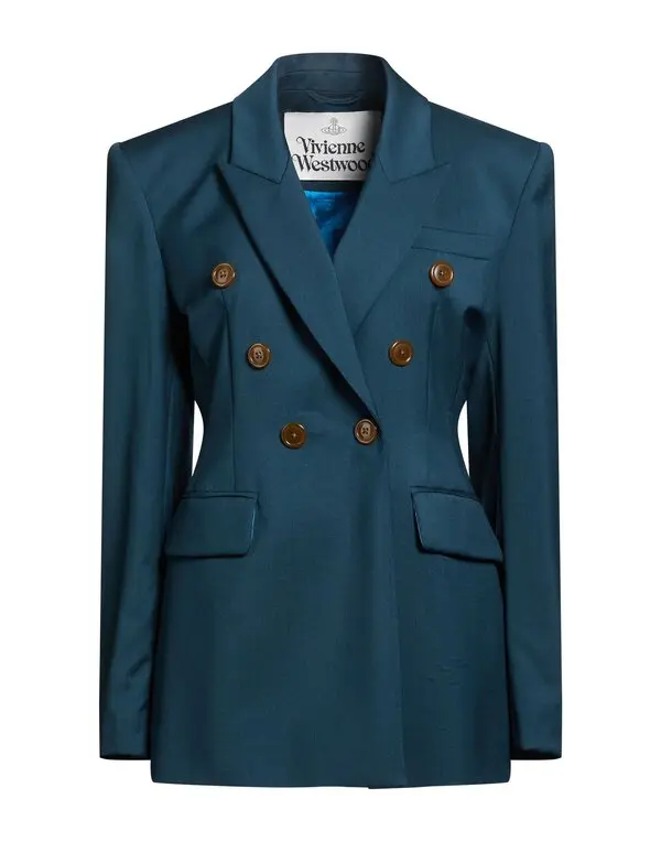 VIVIENNE WESTWOOD Wool Double-breasted Blazer