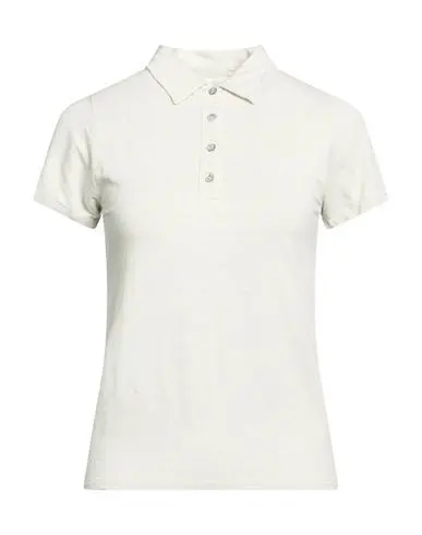 Crossley Polo Shirt In Linen And Elastane - Light Grey