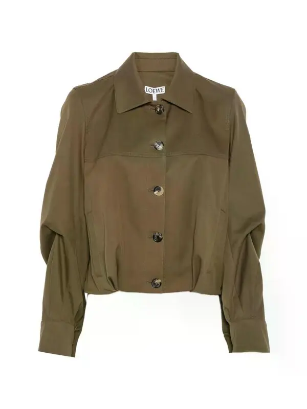 Loewe Anagram-embroidered Cropped Jacket