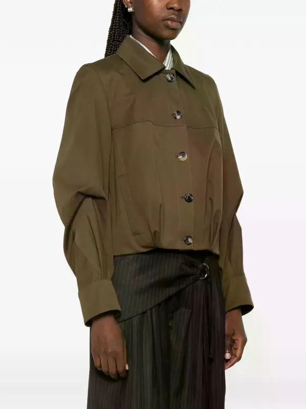 Loewe Anagram-embroidered Cropped Jacket