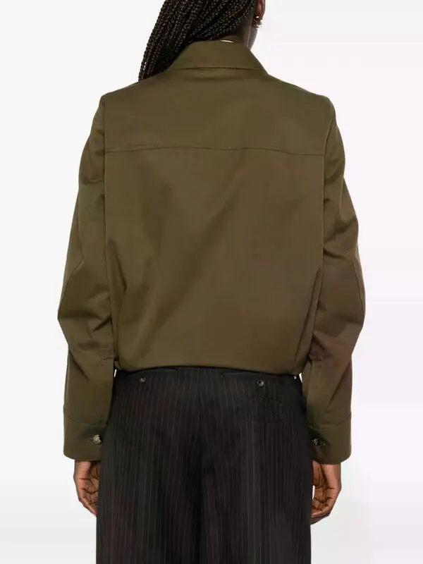 Loewe Anagram-embroidered Cropped Jacket