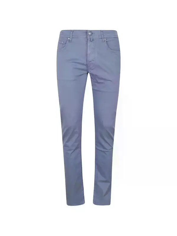 Jacob Cohen Logo-patch Skinny Trousers