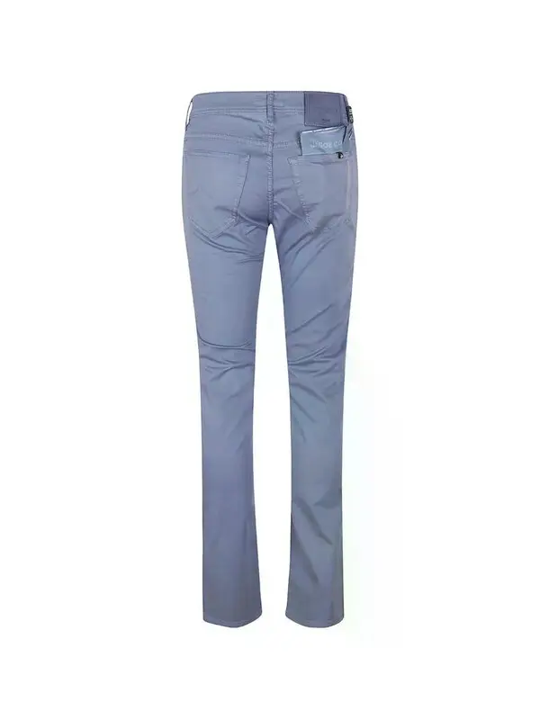 Jacob Cohen Logo-patch Skinny Trousers