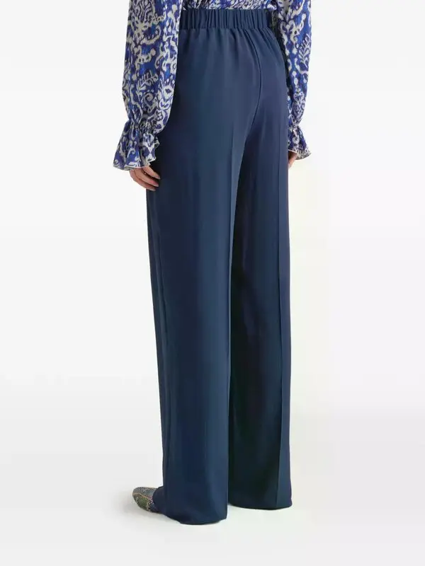 Malìparmi Pleated High-waisted Trousers