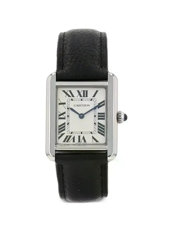 CARTIER 2014 Tank Solo 24mm Watch - White