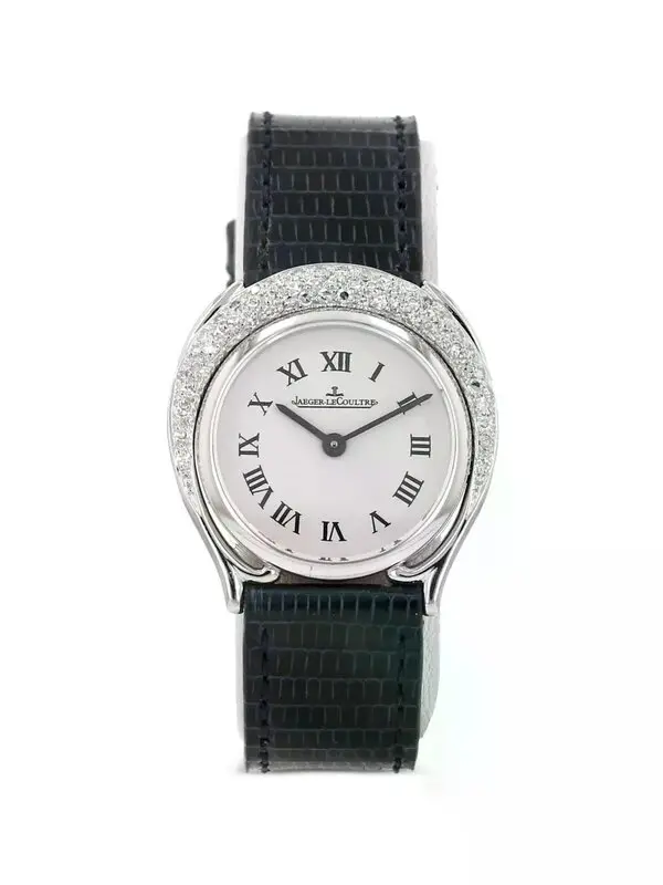 JAEGER-LECOULTRE 1990s Diamond 30mm Watch - White