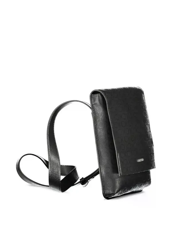 Calvin Klein Monogram-embossed Shoulder Bag