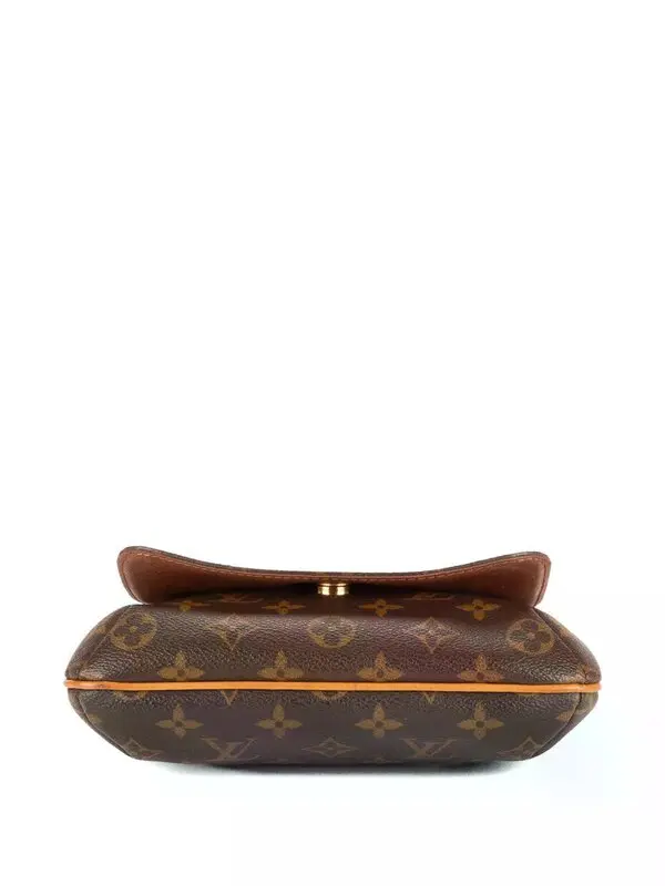 LOUIS VUITTON Monogram Musette Tango Shoulder Bag - Brown