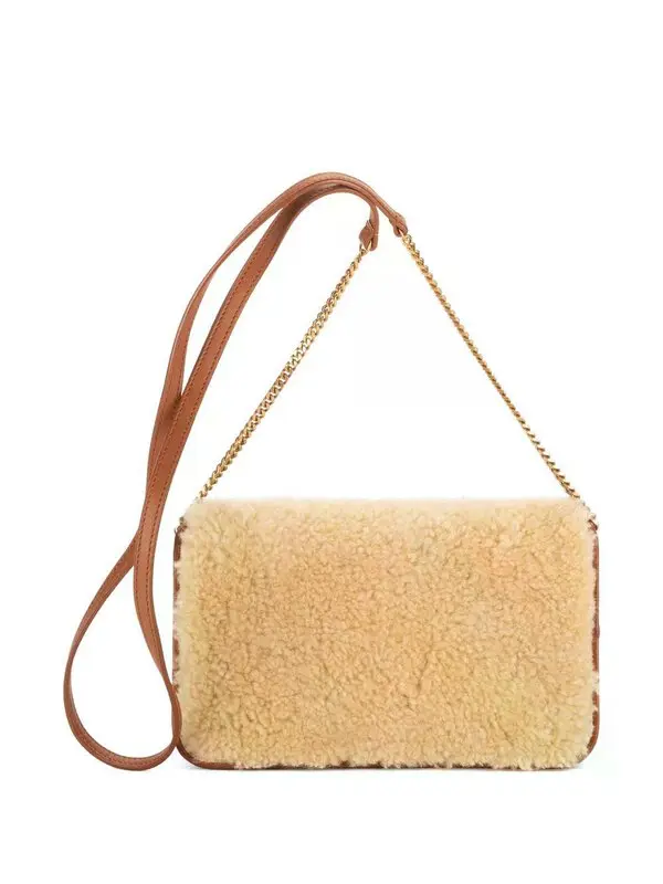Saint Laurent Kate Shearling Crossbody Bag