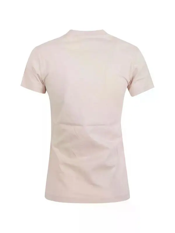 Moncler Logo-patch T-shirt - Pink