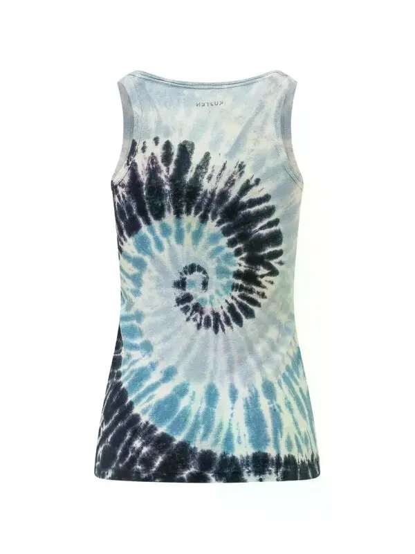 KUJTEN Tie-dye Sleeveless Top