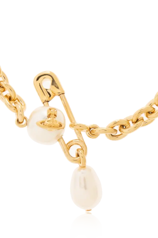 VIVIENNE WESTWOOD Bracelet With Pearl Charms