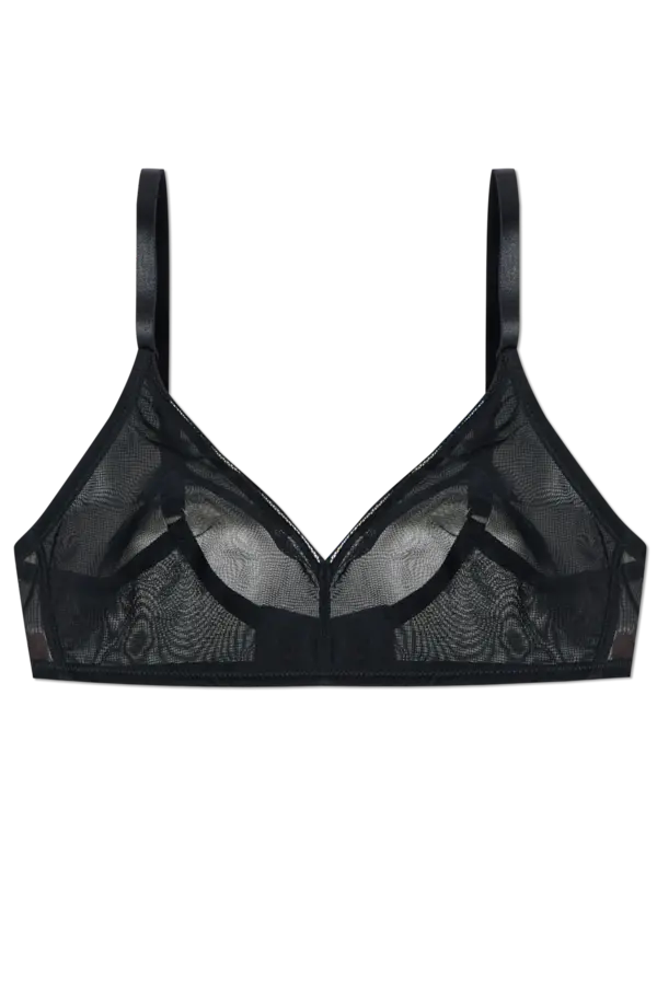 Hanro Bra From The 'smooth Illuslon' Collection - Black