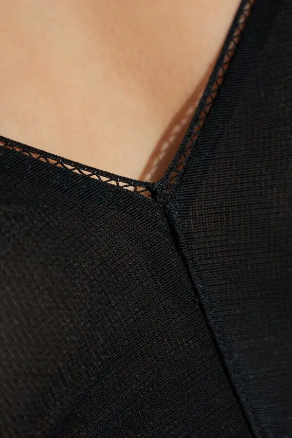 Hanro Bra From The 'smooth Illuslon' Collection - Black