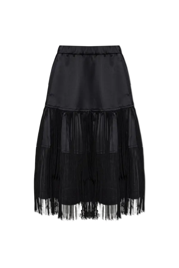 Comme Des Garçons Flared Skirt - Black