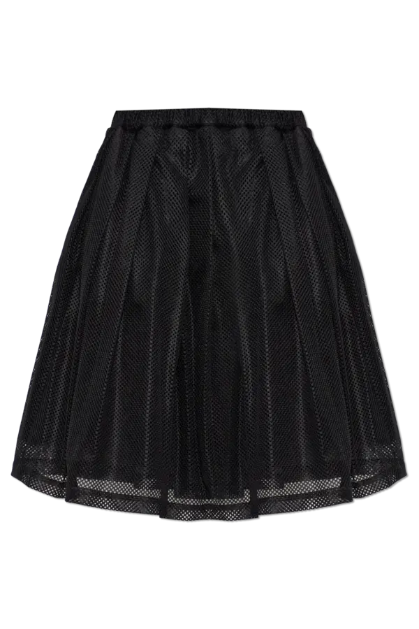 Comme Des Garçons Fringed Skirt - Black