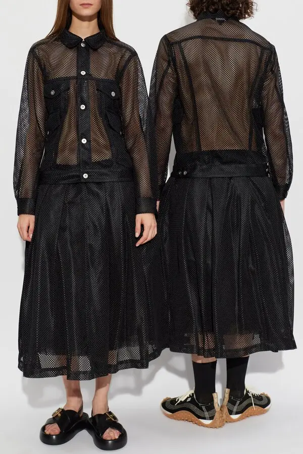 Comme Des Garçons Fringed Skirt
