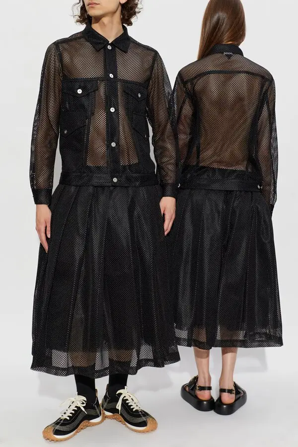 Comme Des Garçons Fringed Skirt