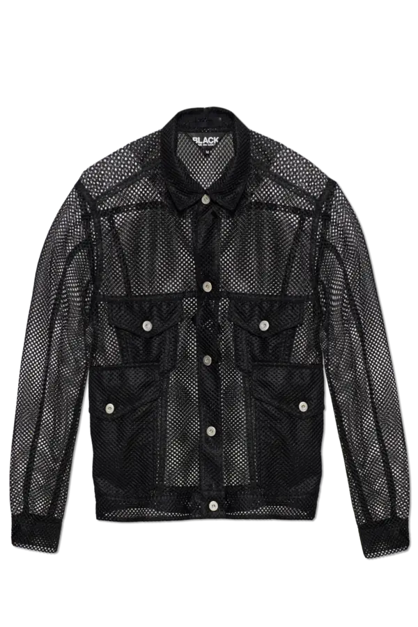 Comme Des Garçons Transparent Shirt With Pockets